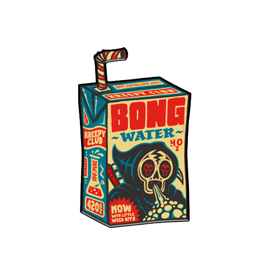 Bong Water Pin | KreepyClub